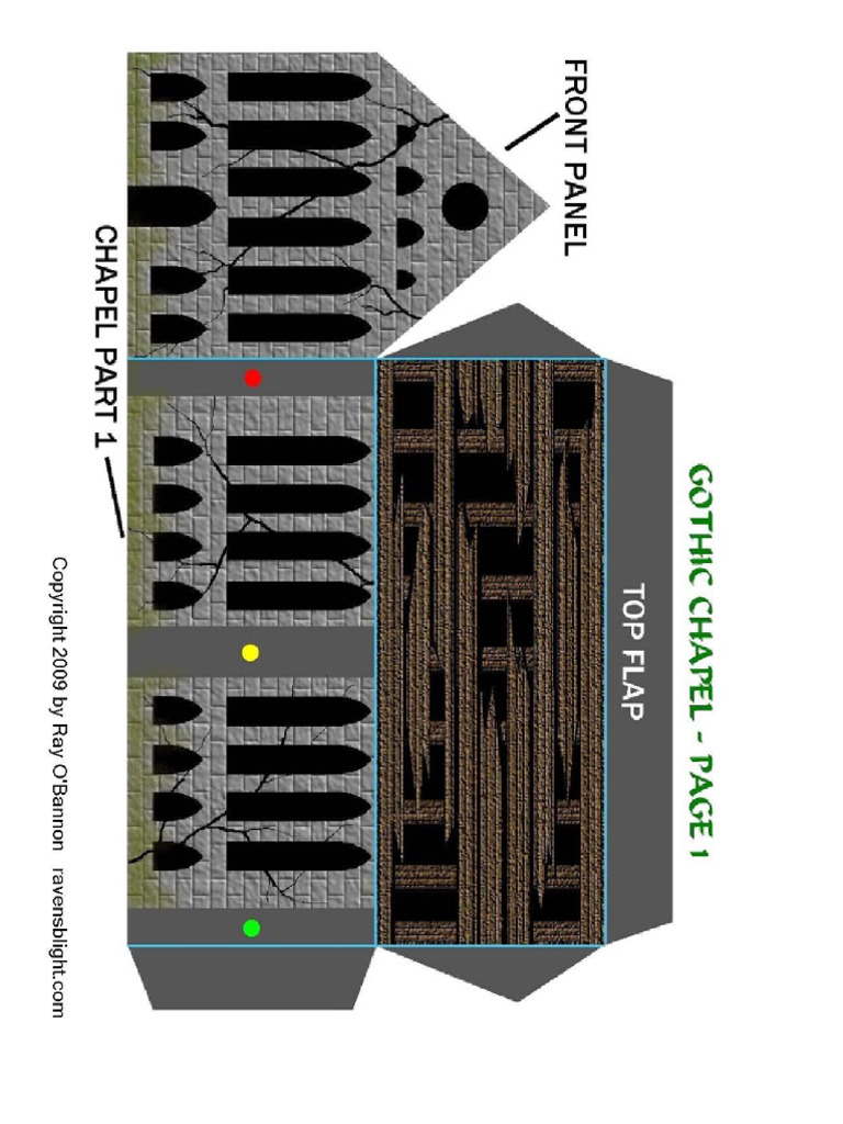 1 Gothic Chapel Parts | PDF