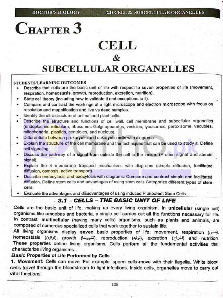 Class 11 Biology Chapter 3 Notes | PDF