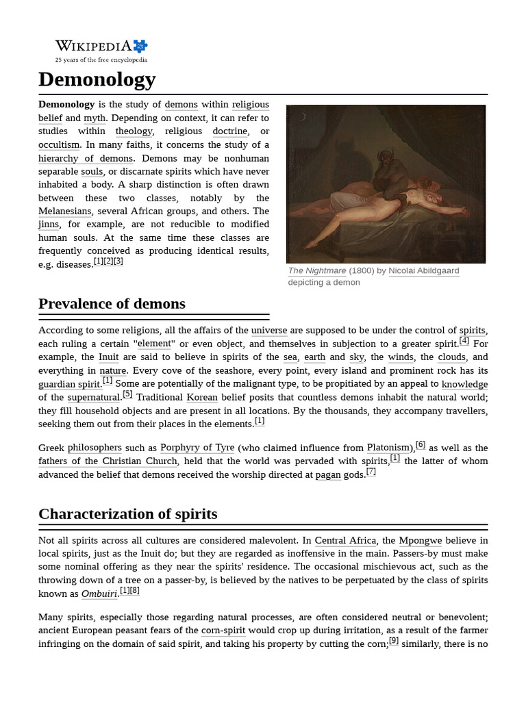 Demonology | PDF | Demonology | Demons