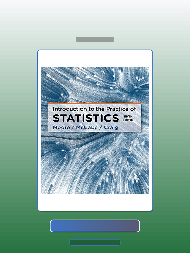 Introduction to the Practice of Statistics 9th Edition E-book Testbank ...