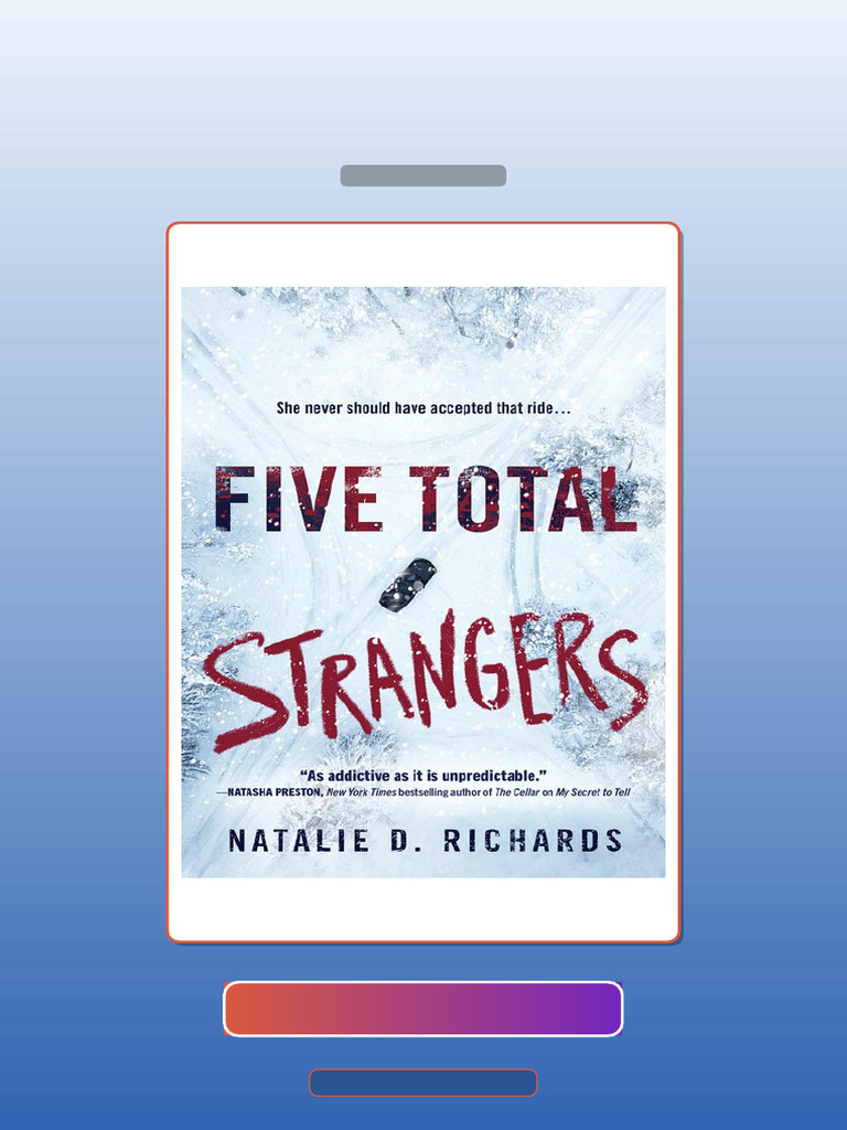 Five Total Strangers Natalie D Richards E-book Testbank Solutions | PDF ...