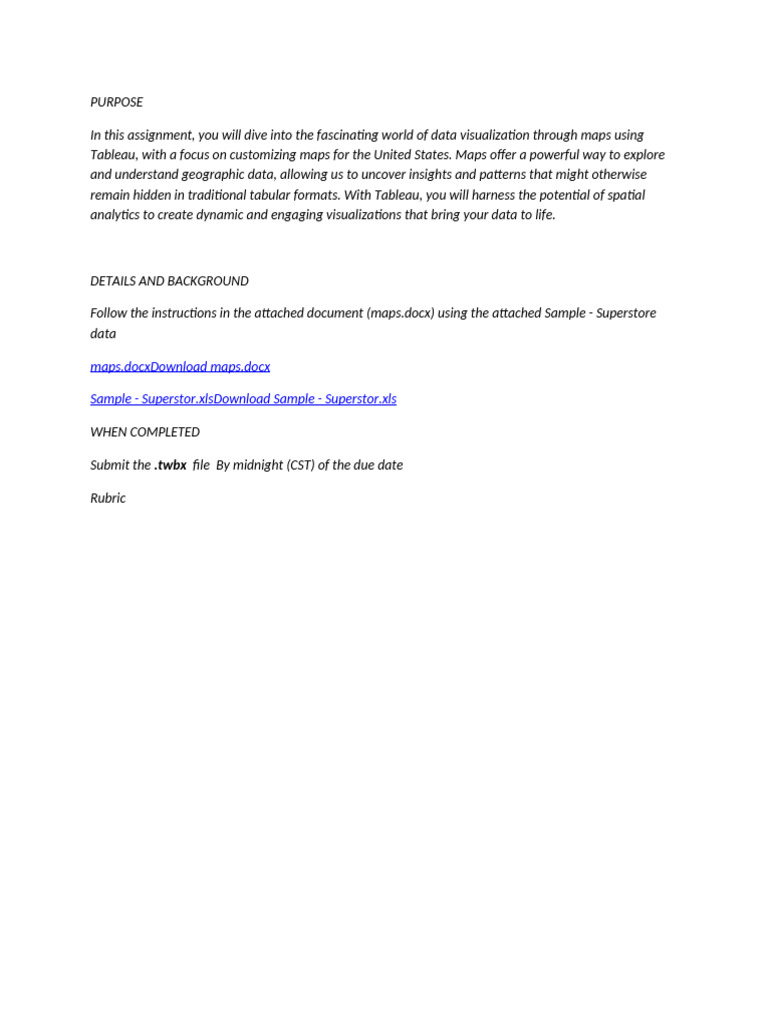 3. Assignment Module 6 - Maps | PDF