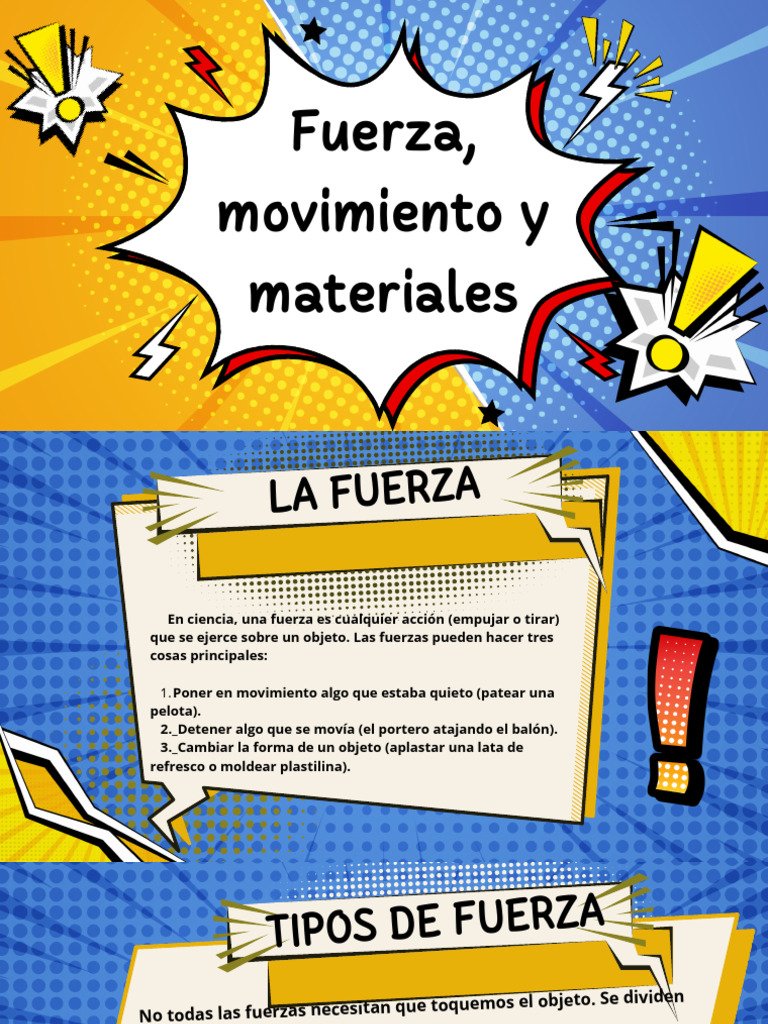 Fuerzas y Movimiento: Conceptos Clave | PDF
