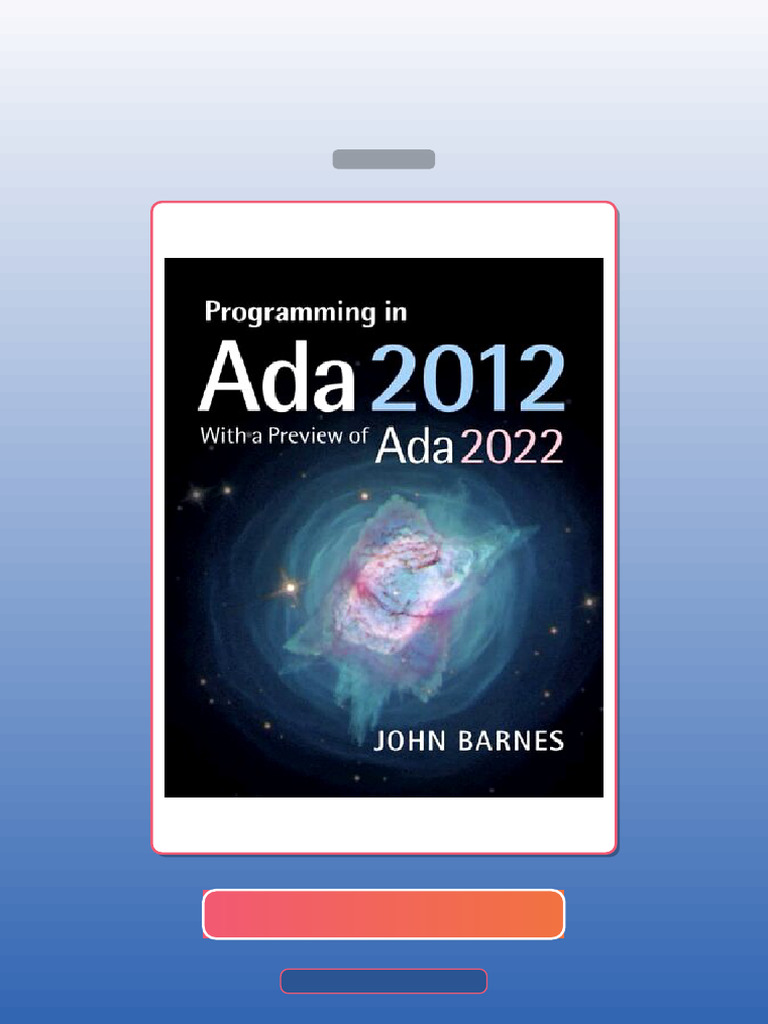 Test Bank for Programming in Ada 2012 With Preview of Ada 2022 2nd ...