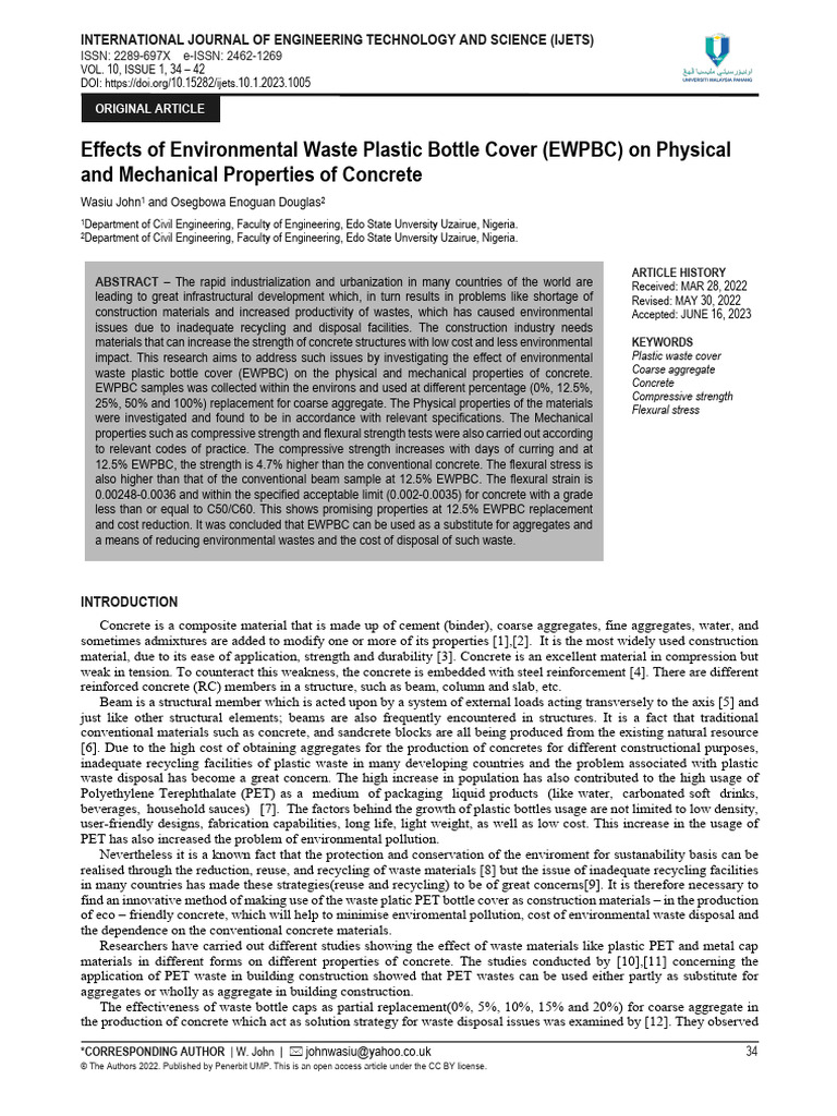 10.1.2023.1005 | PDF | Concrete | Deformation (Engineering)
