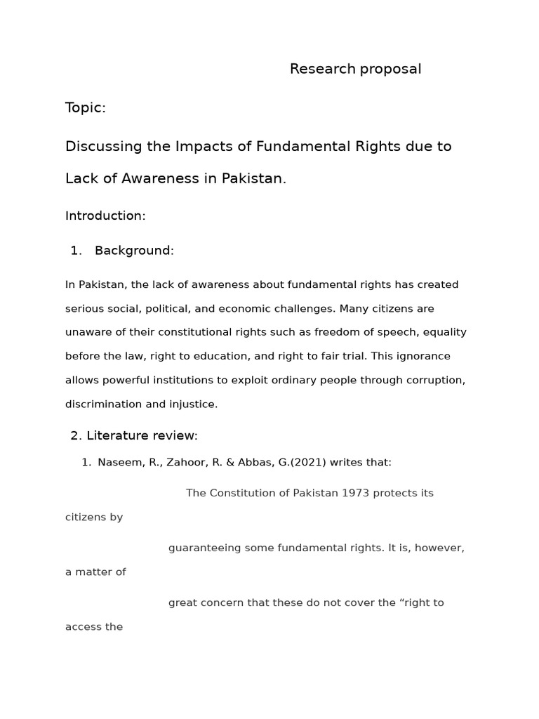 Research Proposal Qqqqqq | PDF | Pakistan | Khyber Pakhtunkhwa