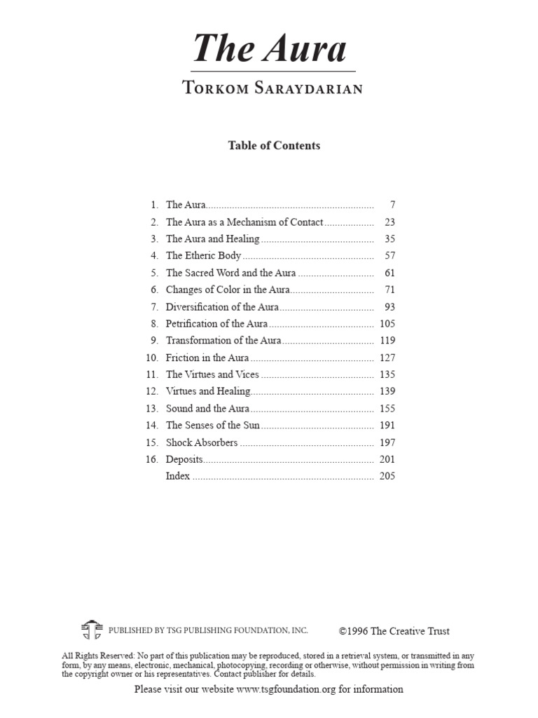 Aura_TOC_ | PDF