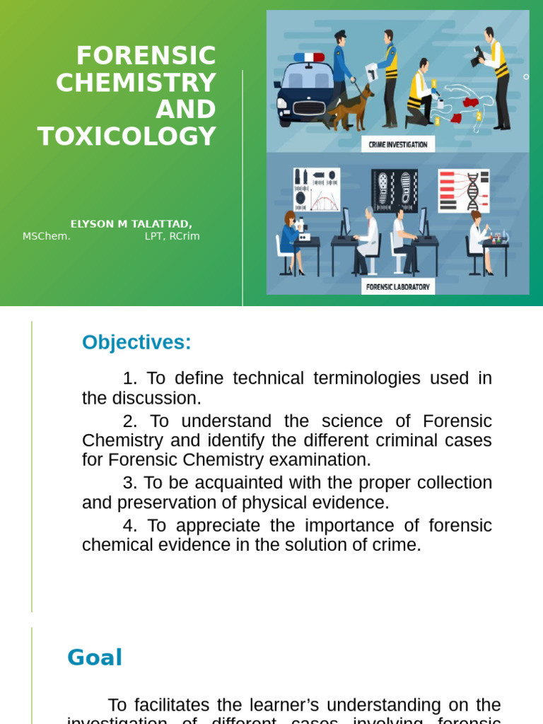 Forensic Chemistry and Toxicology | PDF | Yarn | Witness