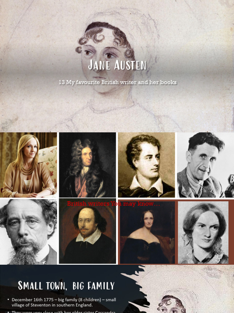 My Favourite British Writer | PDF