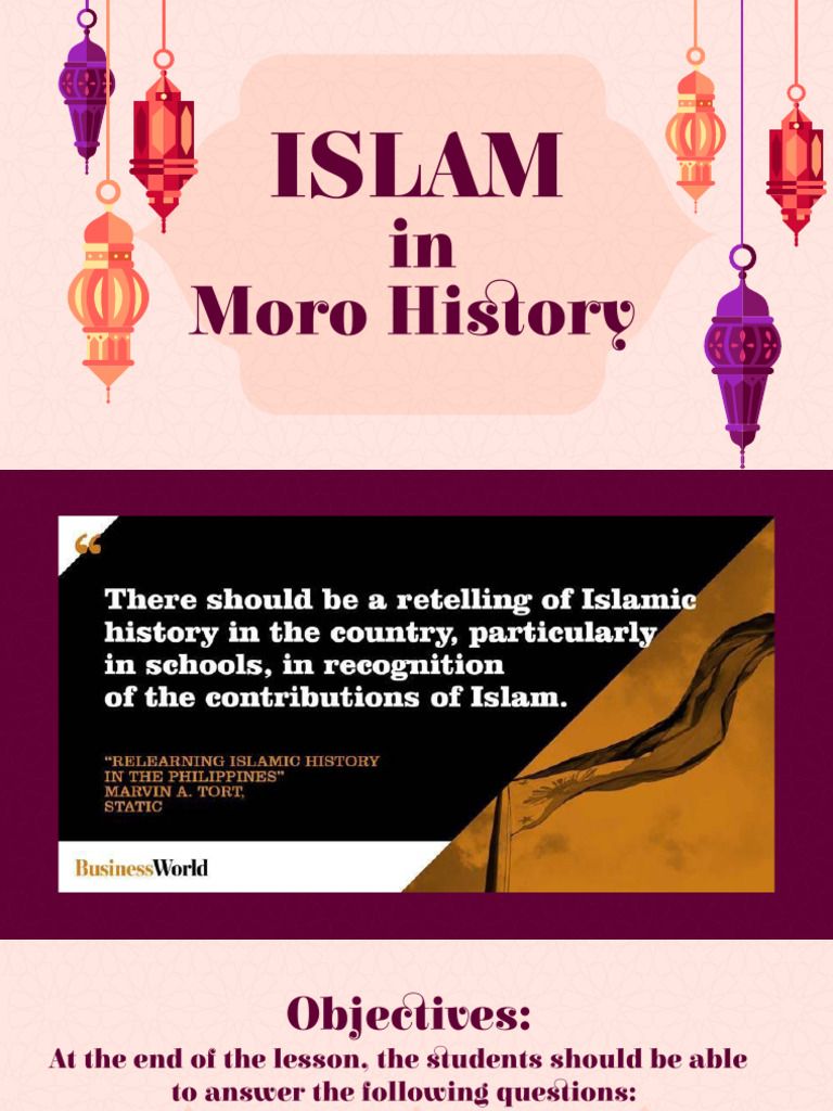 Islam's Impact on Moro History | PDF | Monotheism | Abrahamic Religions