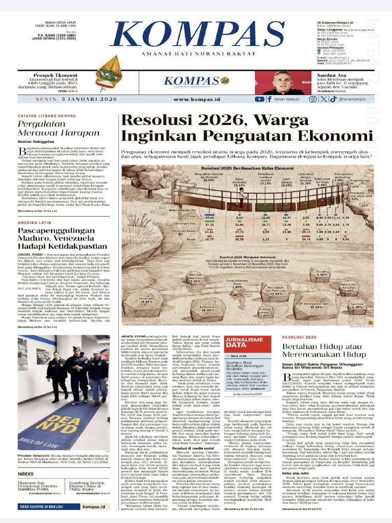 Kompas 05 - 01 - 2026 | PDF