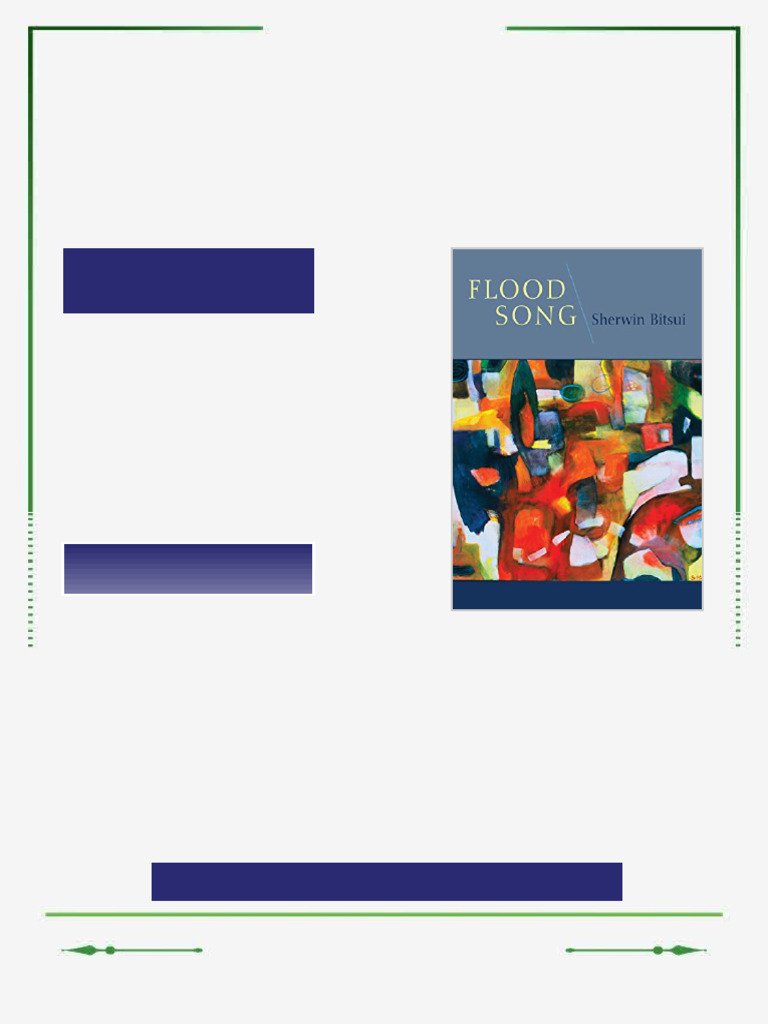 Flood Song 1st Edition Sherwin Bitsui ebook premium unlock version | PDF | Company (Military ...