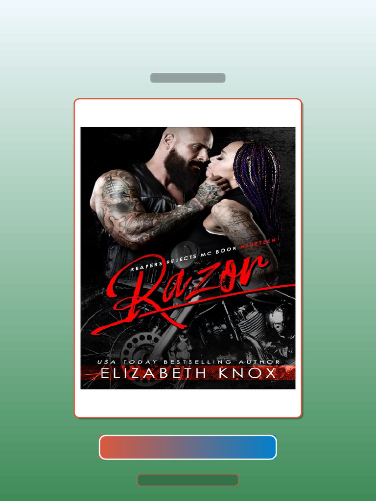 Razor Reapers Rejects MC Book 19 Elizabeth Knox E-book Testbank ...