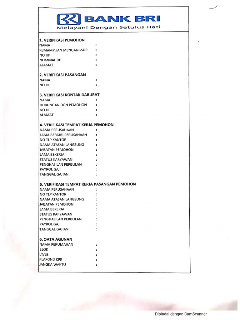 Form Flpp Bri -New | PDF