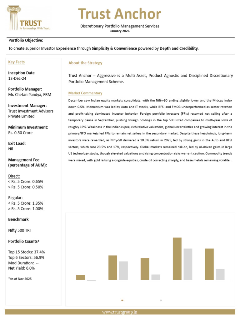 Trust Anchor Portfolio Management Overview | PDF | Investing ...