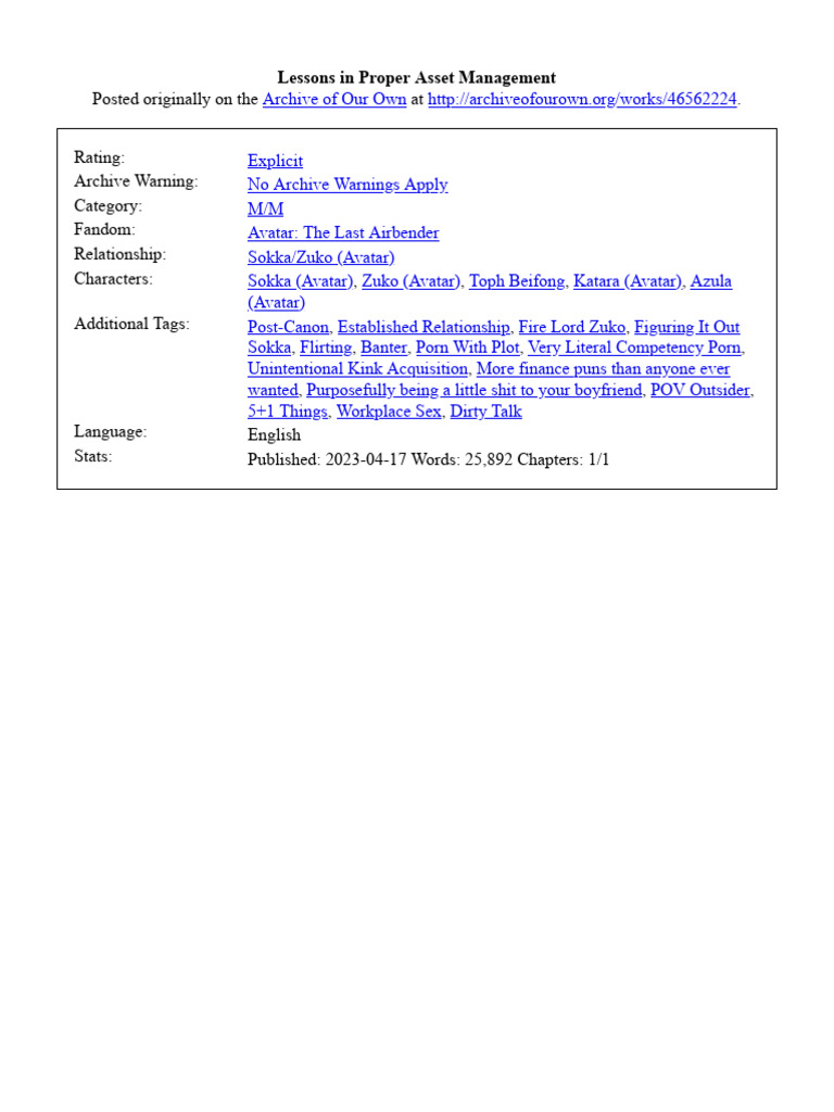 Lessons in Proper Asset Management | PDF