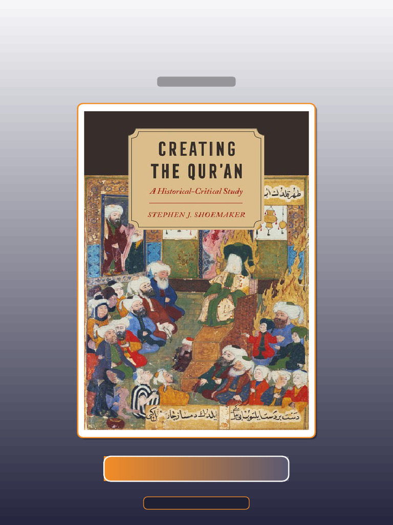 Creating the Quran Stephen J Shoemaker E-book Testbank Solutions | PDF