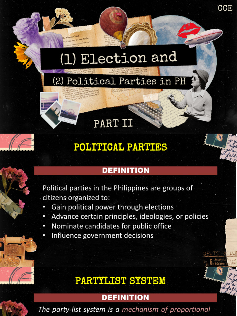 Political Parties and Party-List System PH | PDF | Political Parties ...