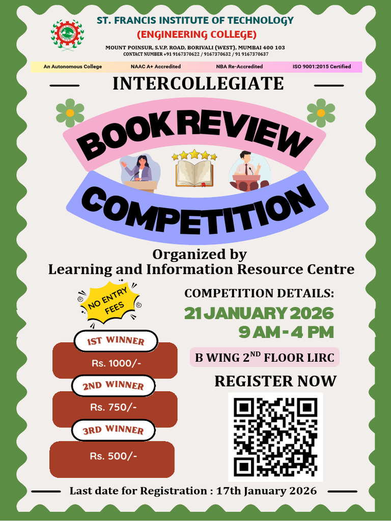 Book Review Competition 1 1 | PDF