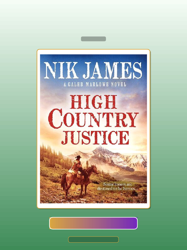 Test Bank for High Country Justice Nik James | PDF | Multiple Choice ...