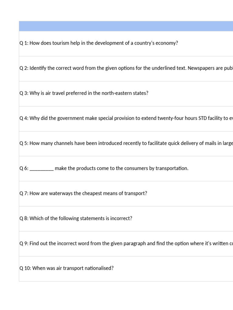 Geography G10 Lifelines of National Economy Pop Quiz_0_23 Oct 25-12-15 ...
