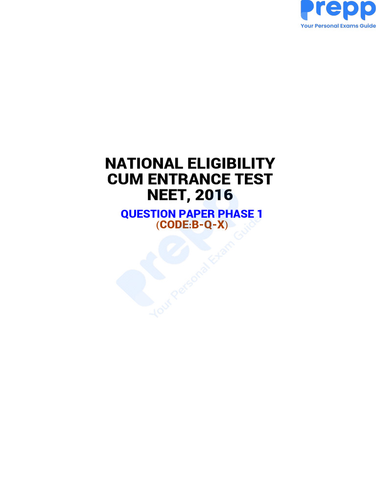 neet-2016-question-paper-pdf-may-1-2016-b-q-x-1761568043 | PDF ...