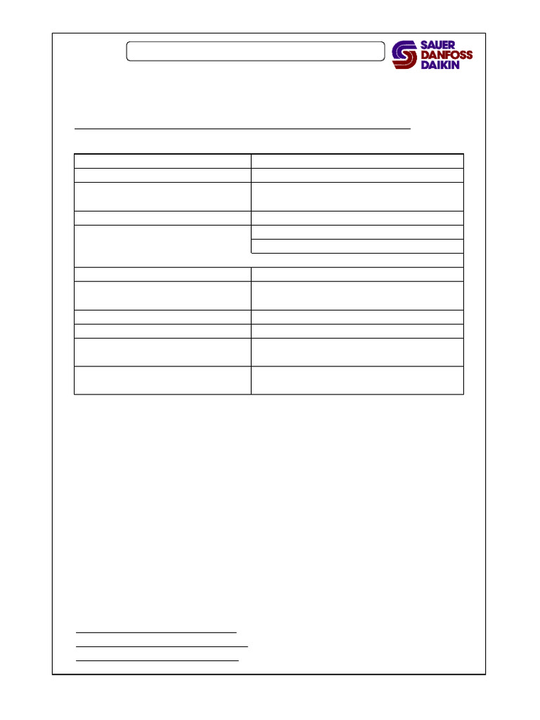 Specification Sheet | PDF