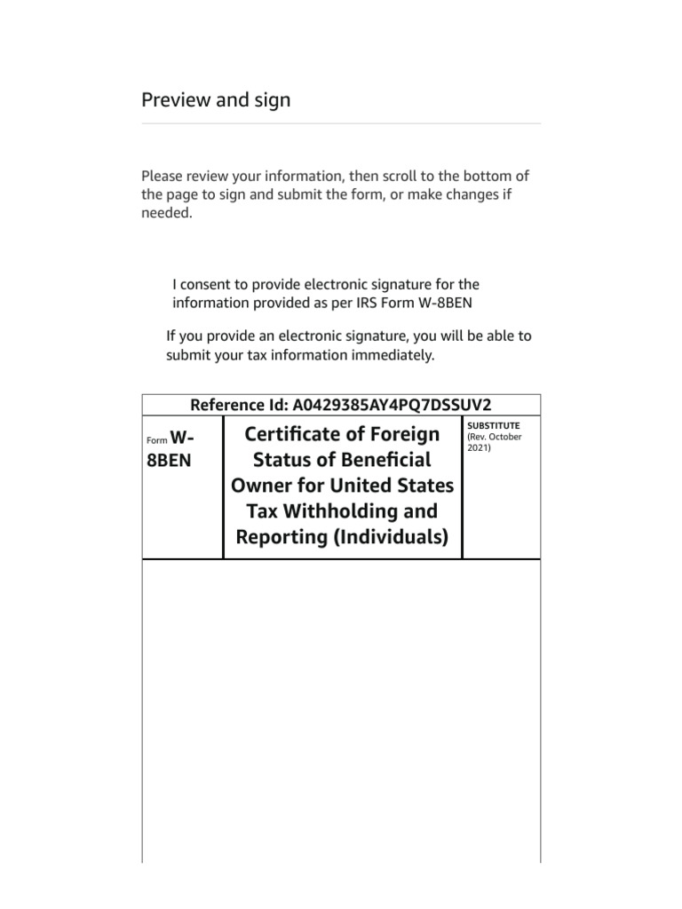 Associates Tax Profile | PDF | Income Tax In The United States | Tax Treaty