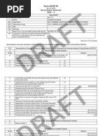 GSTR-2B Bill Wise Reconciliation Format | PDF | Taxes | Payments