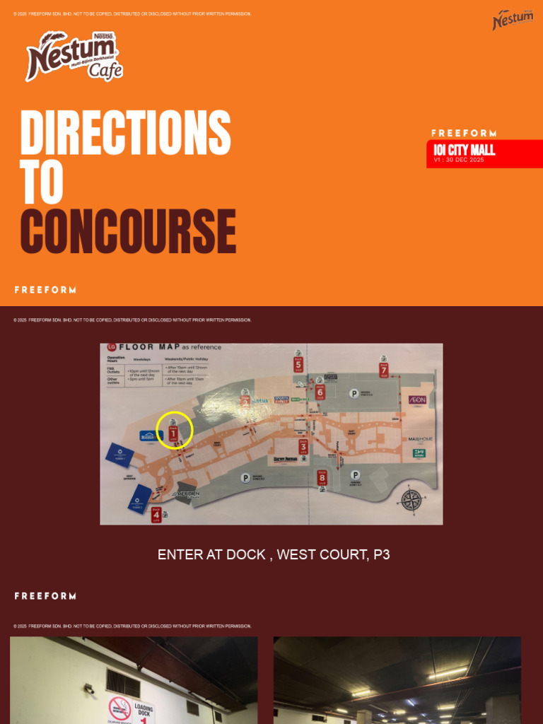 [Contractor] Loading Bay Directions | PDF