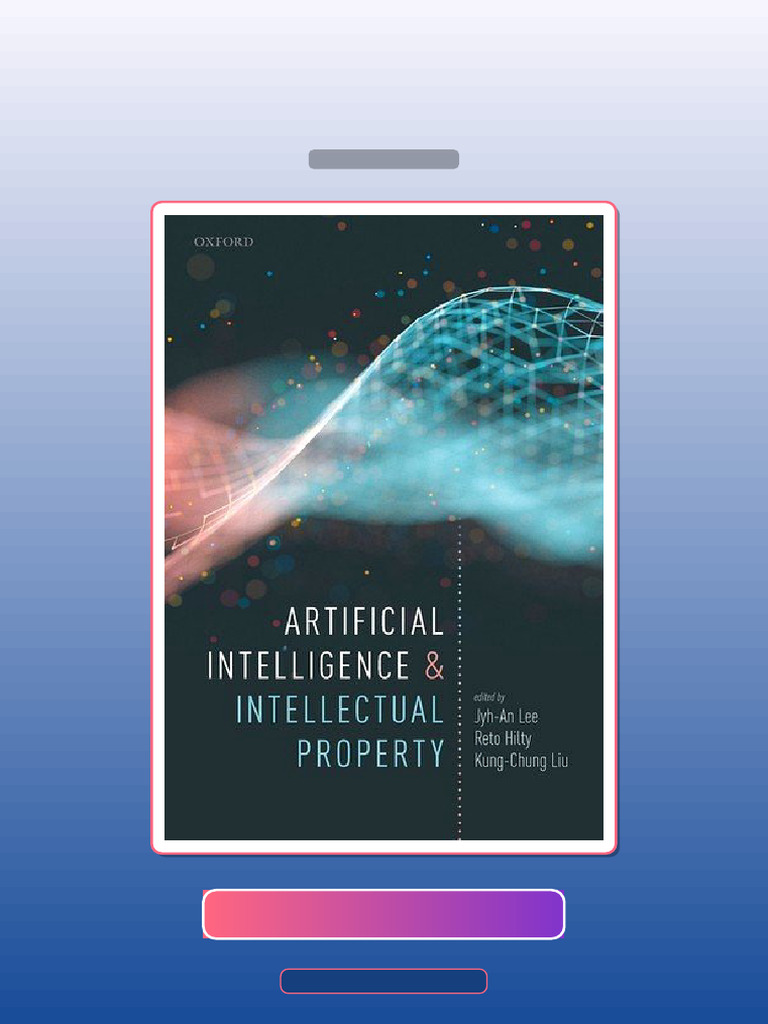 Artificial Intelligence and Intellectual Property Reto Hilty E-book ...