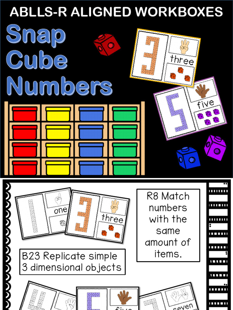 Snapcube Numbers | PDF