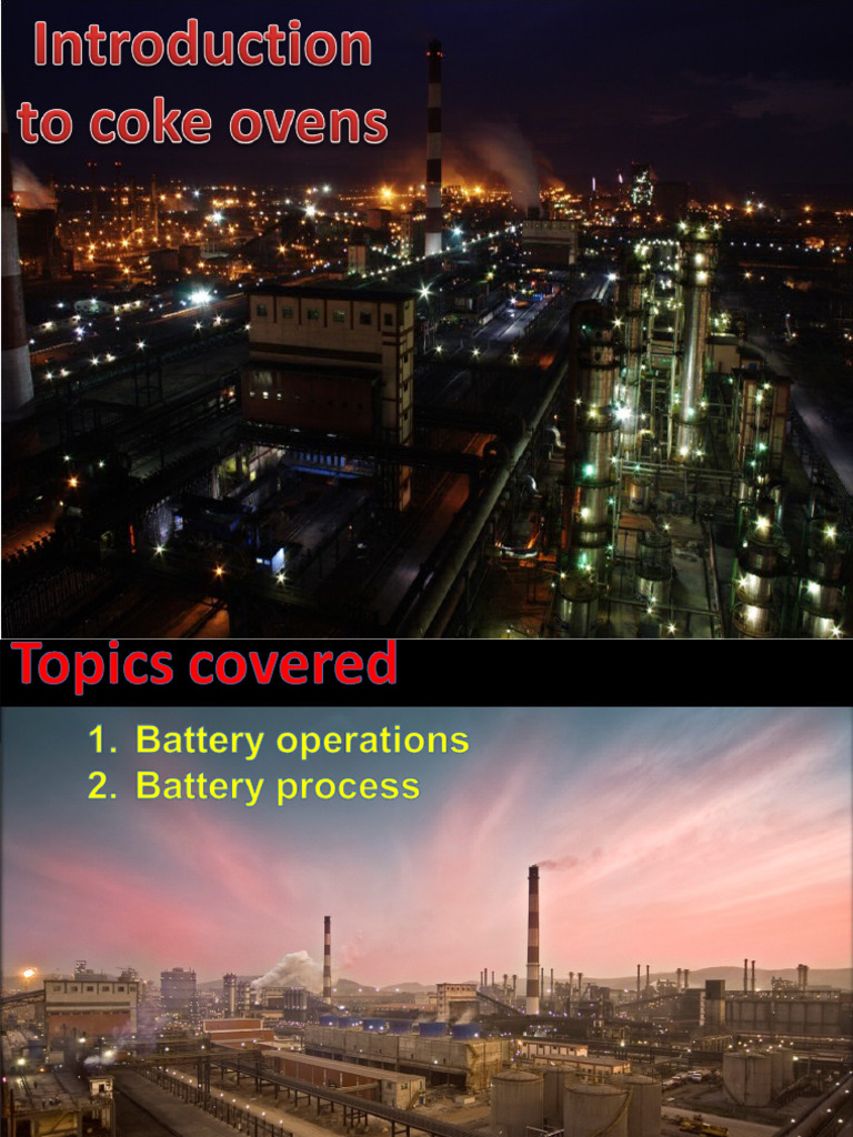 Overview of Coke Oven Technology | PDF | Coke (Fuel) | Secondary Sector ...