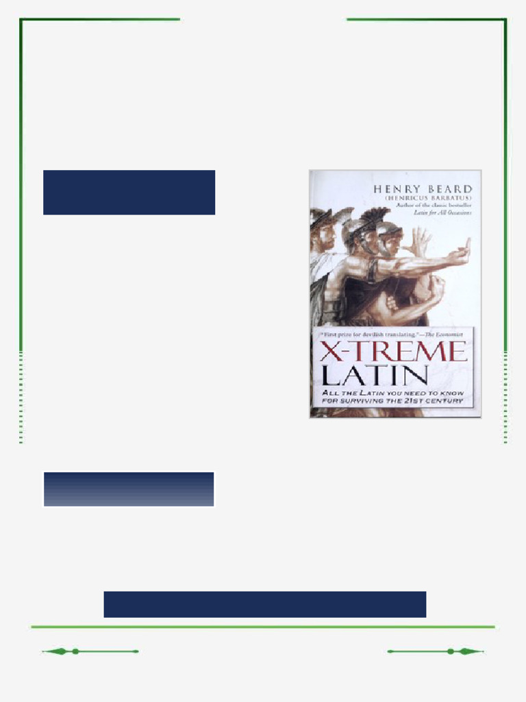 X-treme Latin = lingua Latina extrema : all the Latin you need to know ...