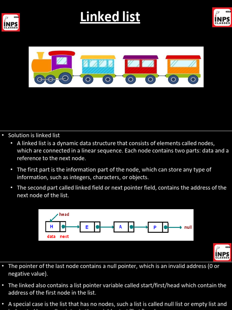 DS-Chapter 3(Linked List) | PDF | Pointer (Computer Programming) | Computer Programming