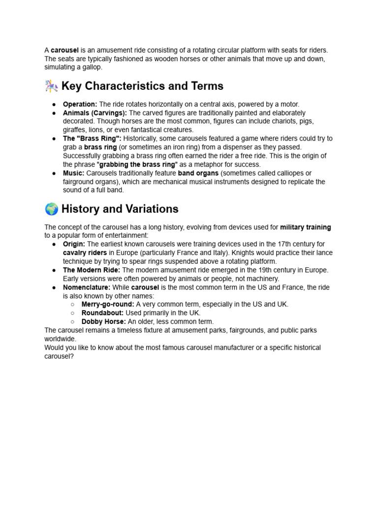Carousel | PDF