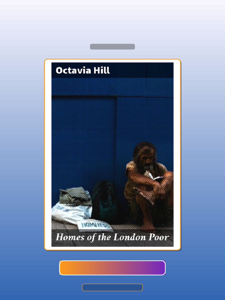 Homes of the London Poor Octavia Hill E-book Testbank Solutions | PDF ...