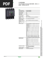 ETU550 LSI MCCB Specifications | PDF
