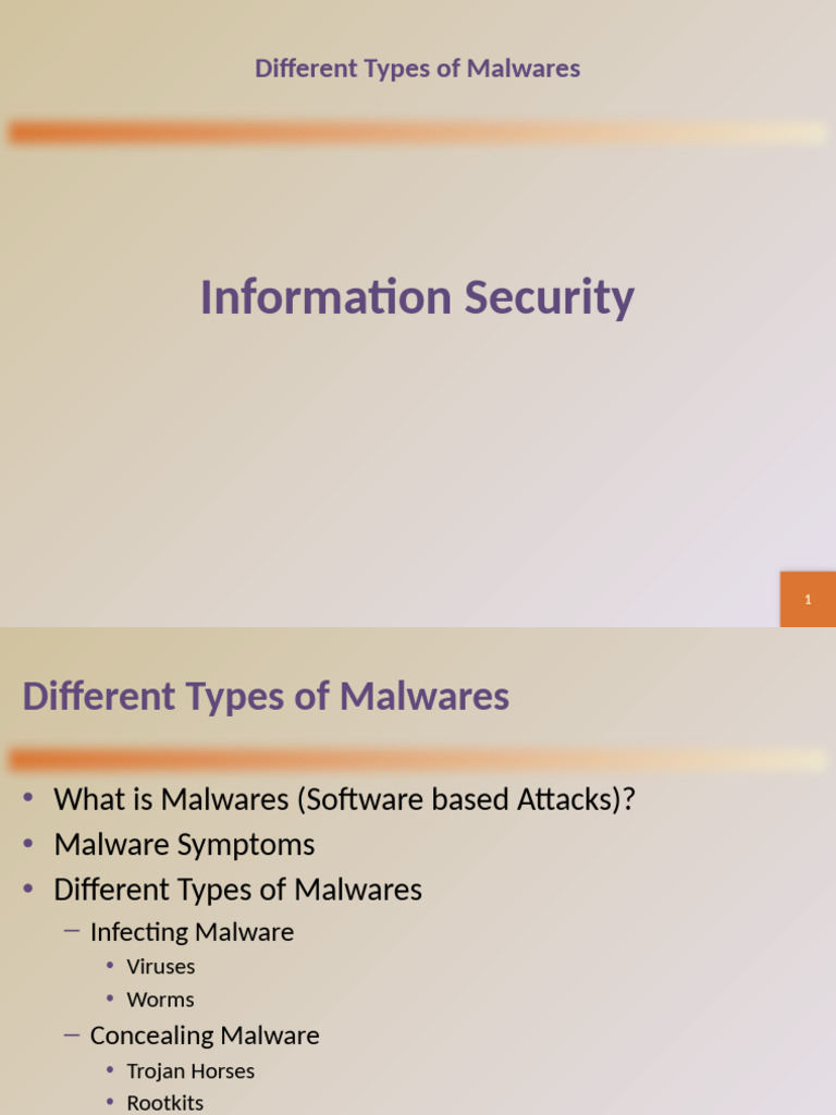 Types of Malware Explained | PDF | Malware | Computer Virus