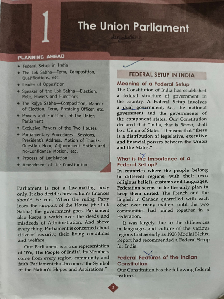 Civics Class 10 ICSE | PDF