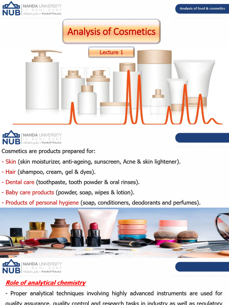 Cosmetics Analysis and Safety Insights | PDF | Cosmetics | Chemical ...