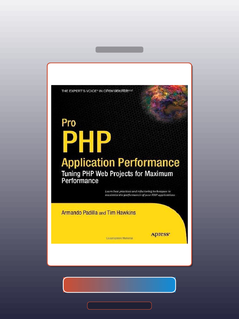 Pro PHP Application Performance Tuning PHP Web Projects for Maximum Performance Experts Voice in ...