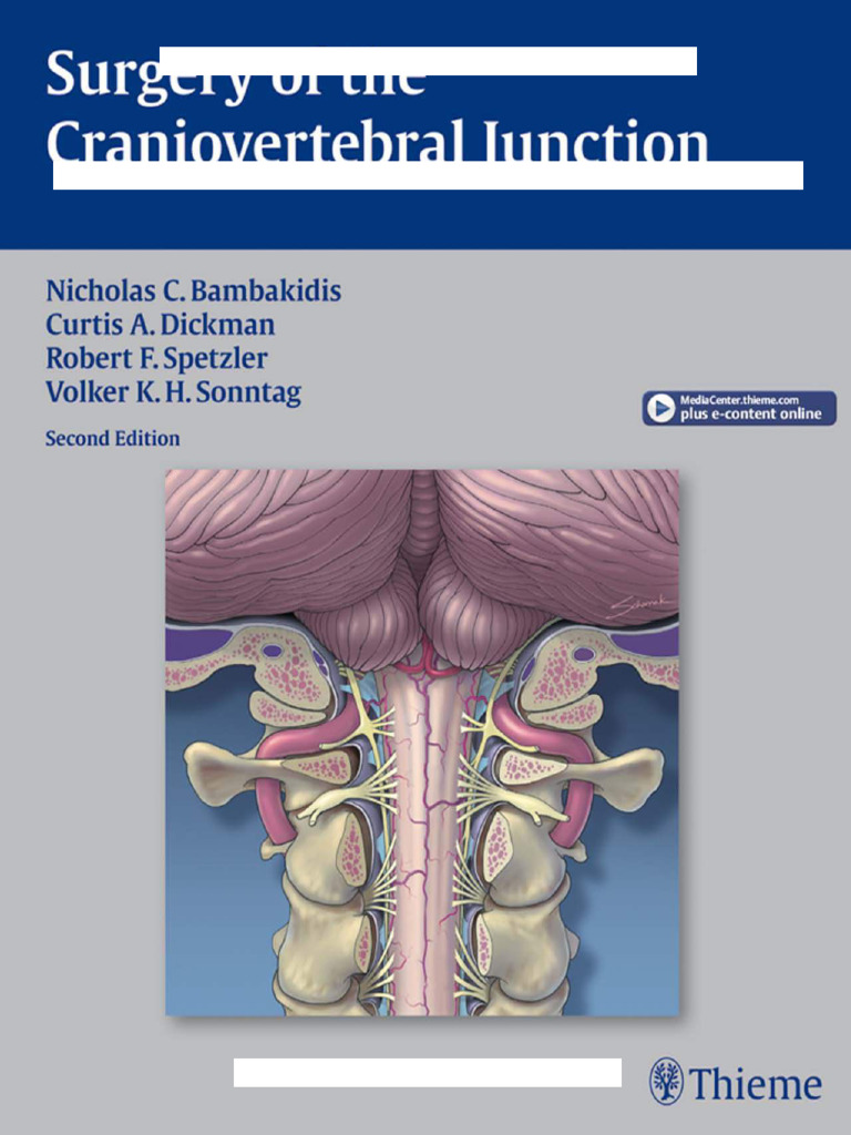 Surgery of the Craniovertebral Junction (2nd Edition) Spetzler PDF ...