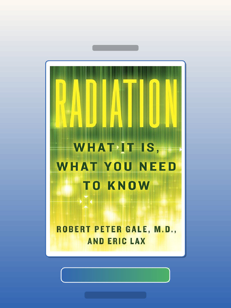 Radiation What It is What You Need to Know E-book Testbank Solutions ...
