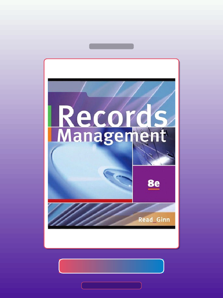 Records Management E-book Testbank Solutions | PDF | Multiple Choice ...