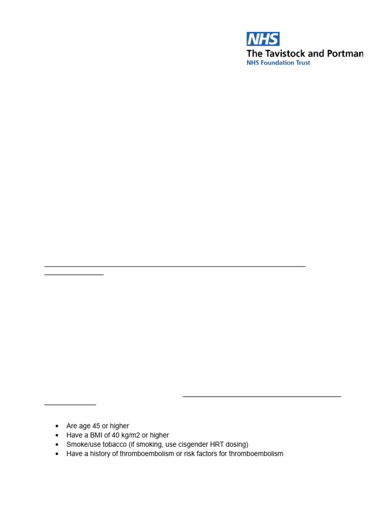 Transfeminine Ongoing HRT Monitoring and Management Leaflet v2 FINAL ...