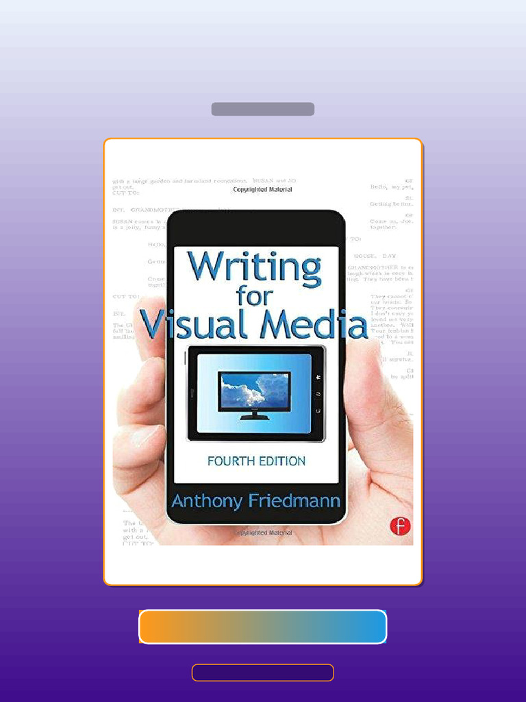 Writing for Visual Media 4th Edition E-book Testbank Solutions | PDF ...