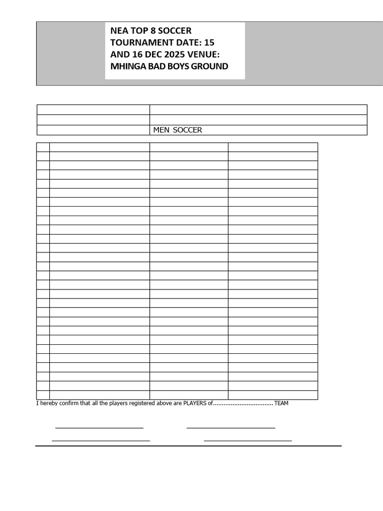NEA REG FORM-1 | PDF