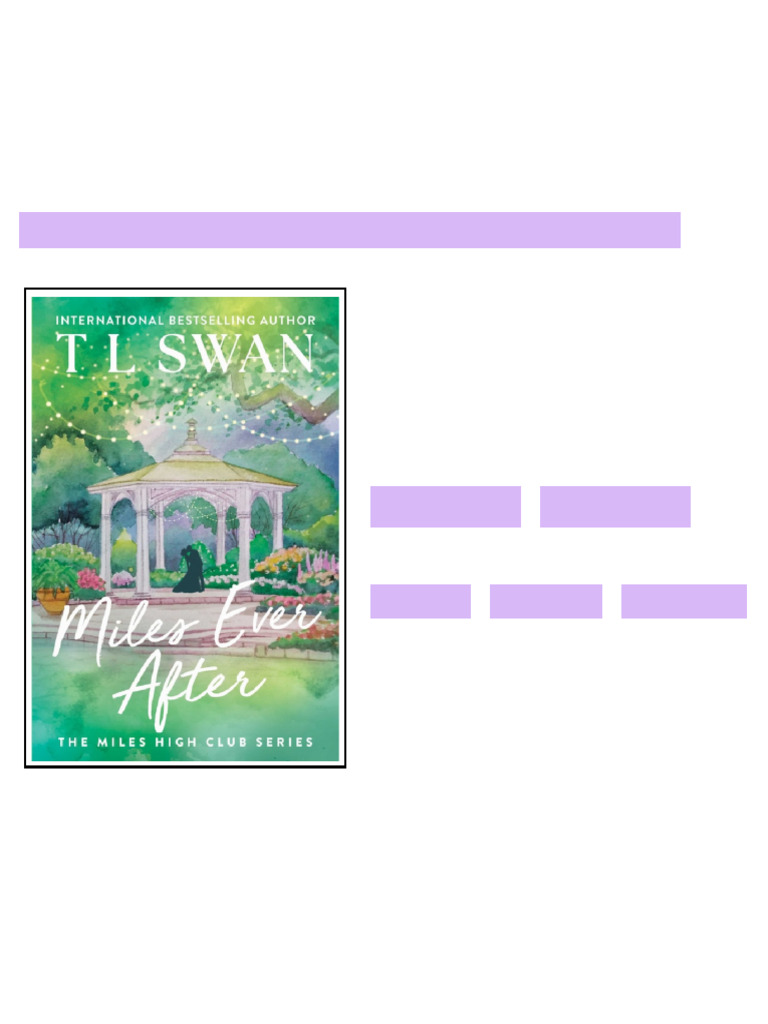 Miles Ever After (Miles High Series) ebook easy open digital file | PDF