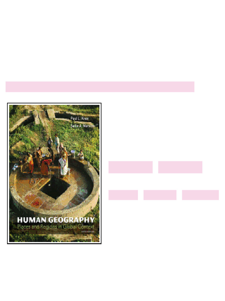 Test bank for Human Geography 6th 0321775856 / 9780321775856 digital ...